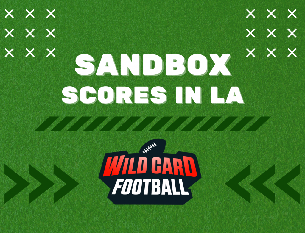 Wild Card Football x Sandbox In LA - Sandbox Strategies
